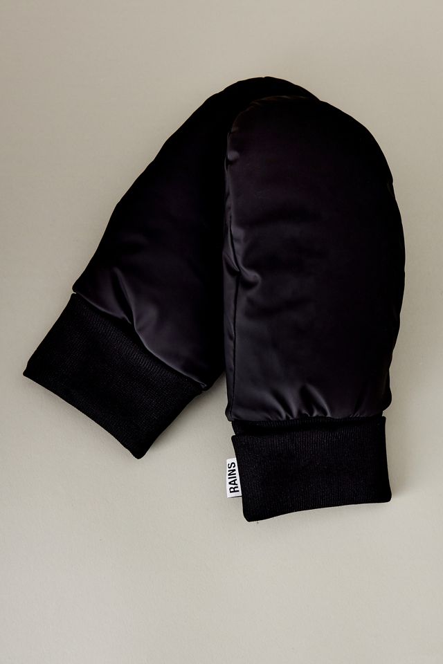 Rains Alta Fleece-Lined Insulated Puffer Mittens | Anthropologie UK