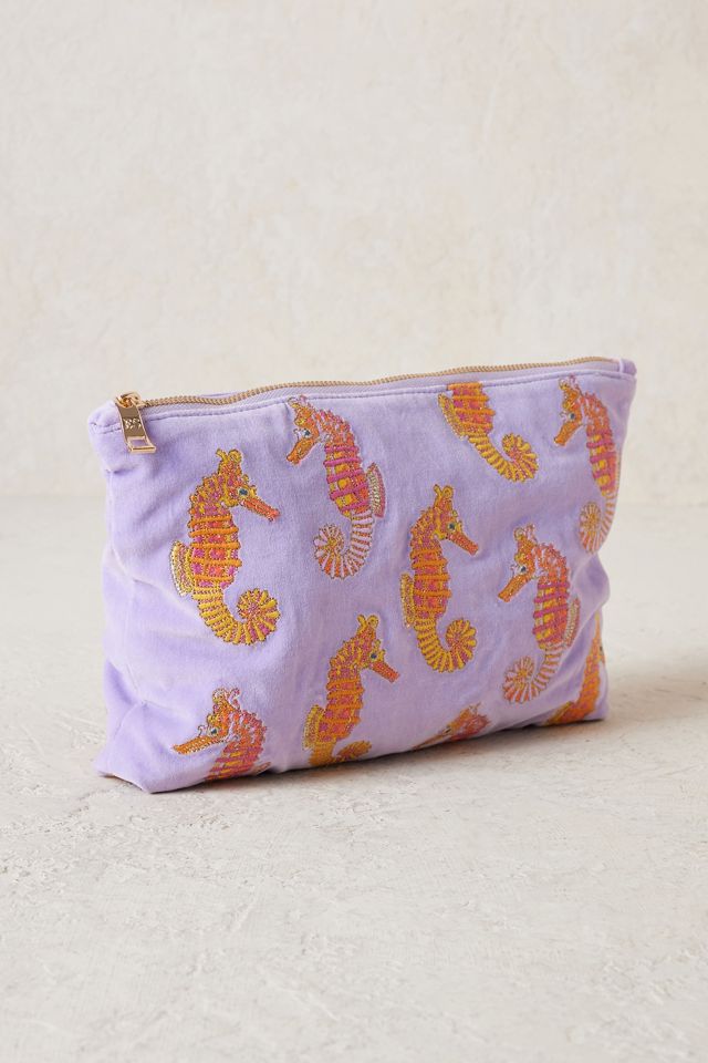 Elizabeth Scarlett Seahorse Pouch | Anthropologie UK