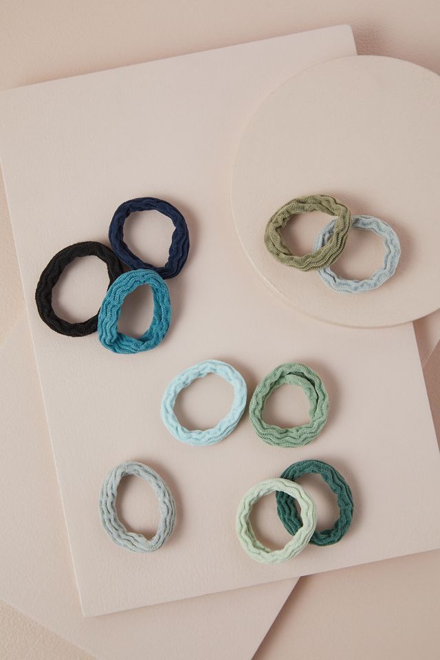 Set of 10 Squiggle Hair Ties | Anthropologie UK