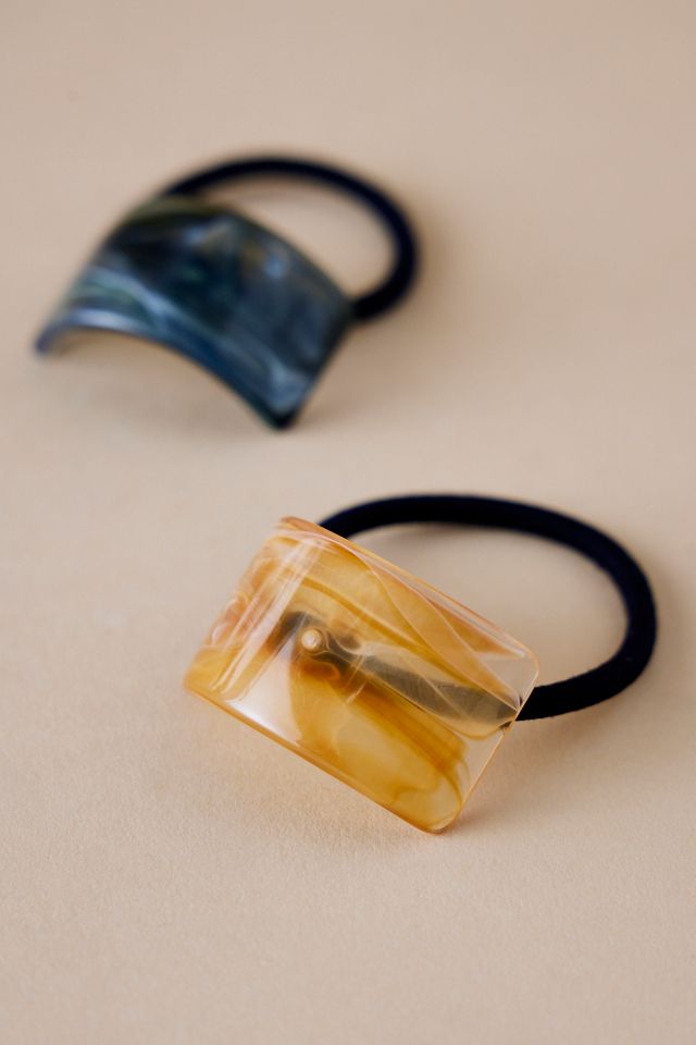 Resin-Cuff Hair Ties, Set of 2 | Anthropologie ES