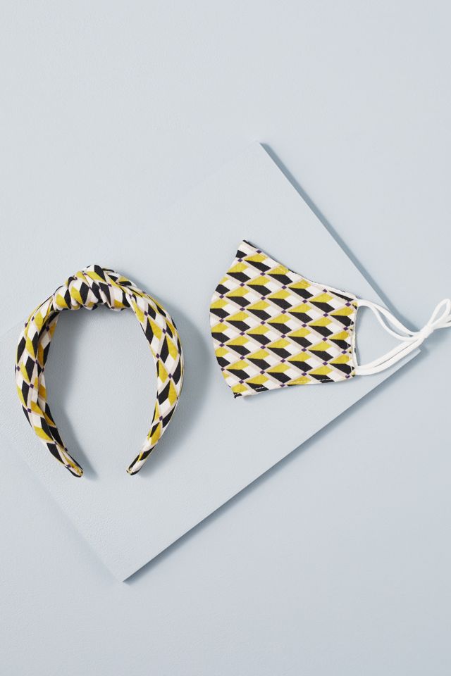 Face Mask and Head Band Set | Anthropologie UK