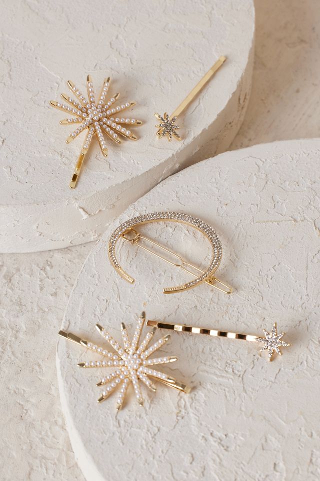 Set of 5 Celestial Hair Pins | Anthropologie UK