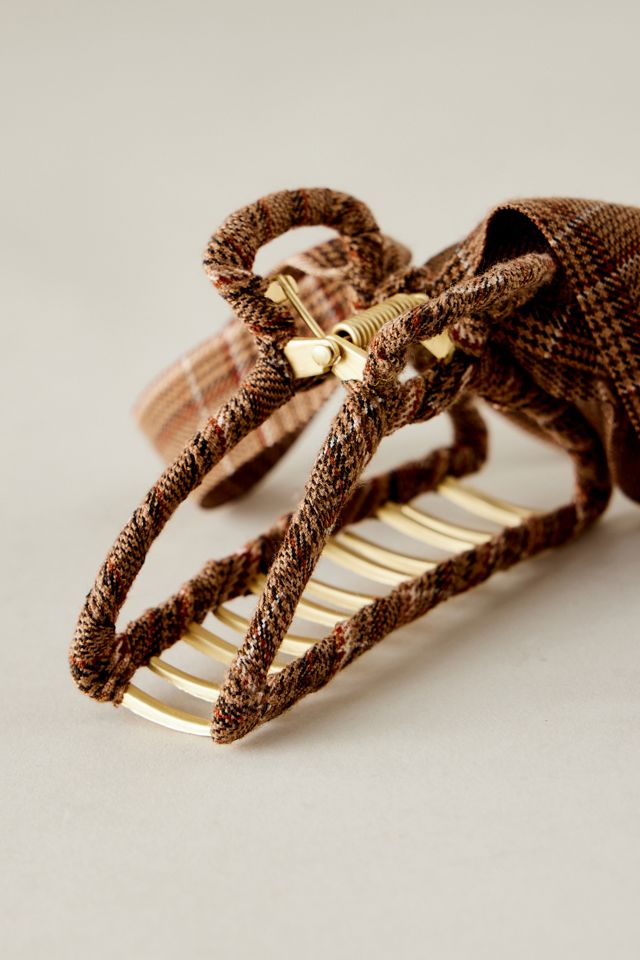 Clip de Pelo con Lazo a Cuadros | Anthropologie ES