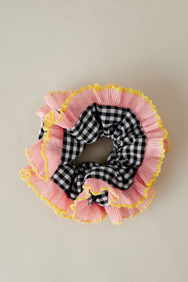 Gingham Hair Scrunchie | Anthropologie UK