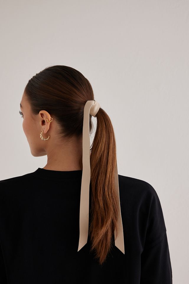 Corinne Leather Hair Band Anthropologie Uk