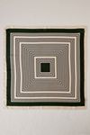 Geometric Satin Square Head Scarf | Anthropologie UK