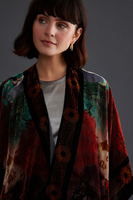 Velvet Ruana Kimono | Anthropologie UK