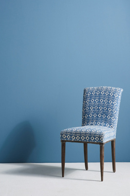 Elza Indigo Dining Chair | AnthroLiving