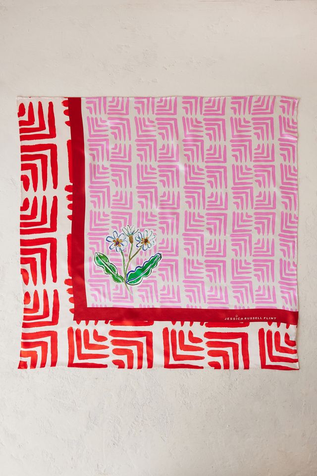 Jessica Russell Flint Daisy Greta Bufanda de seda | Anthropologie ES