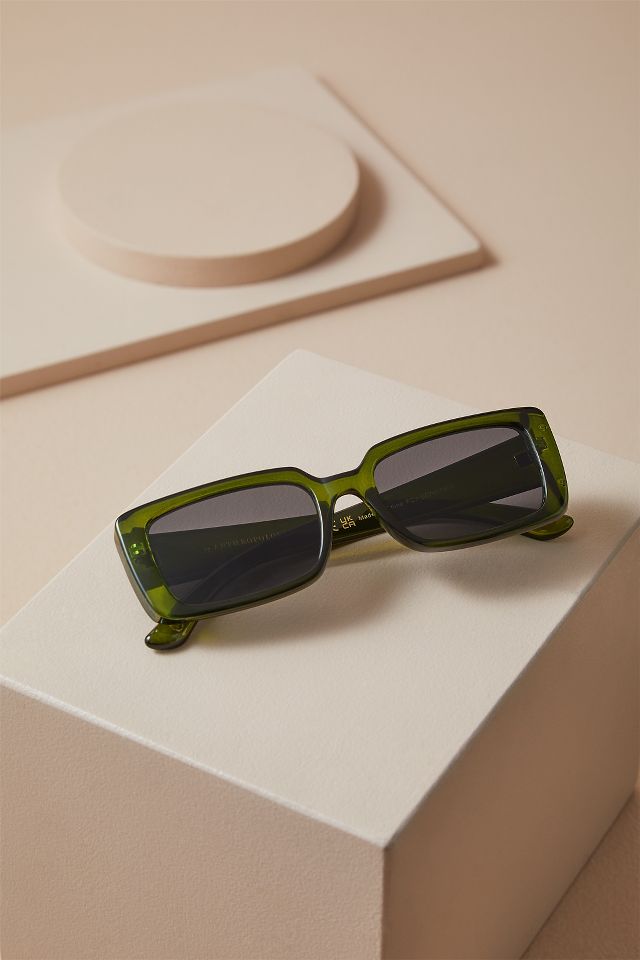 Slim Rectangle Sunglasses | Anthropologie UK