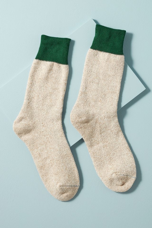 RoToTo Two-Tone Socks | Anthropologie UK