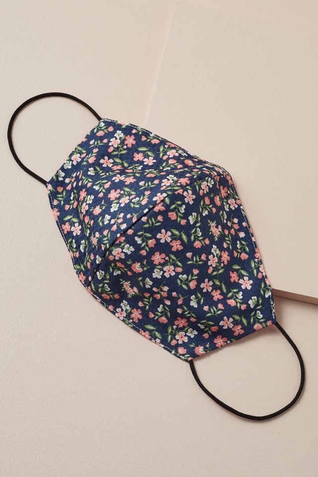 Printed Cotton Reusable Face Mask | Anthropologie UK