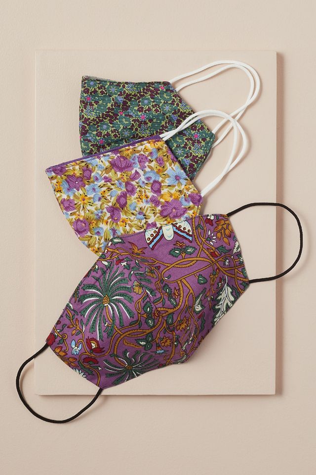 Pack of 3 Face Masks | Anthropologie UK