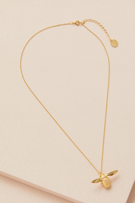 Alex Monroe Bee Pendant Necklace | Anthropologie UK