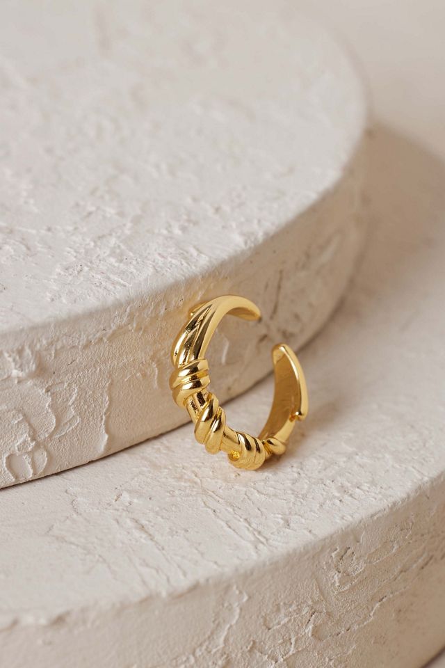 Adjustable Braided Ring | Anthropologie UK