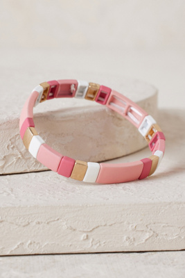 Matte Chicklet Bracelet | Anthropologie UK