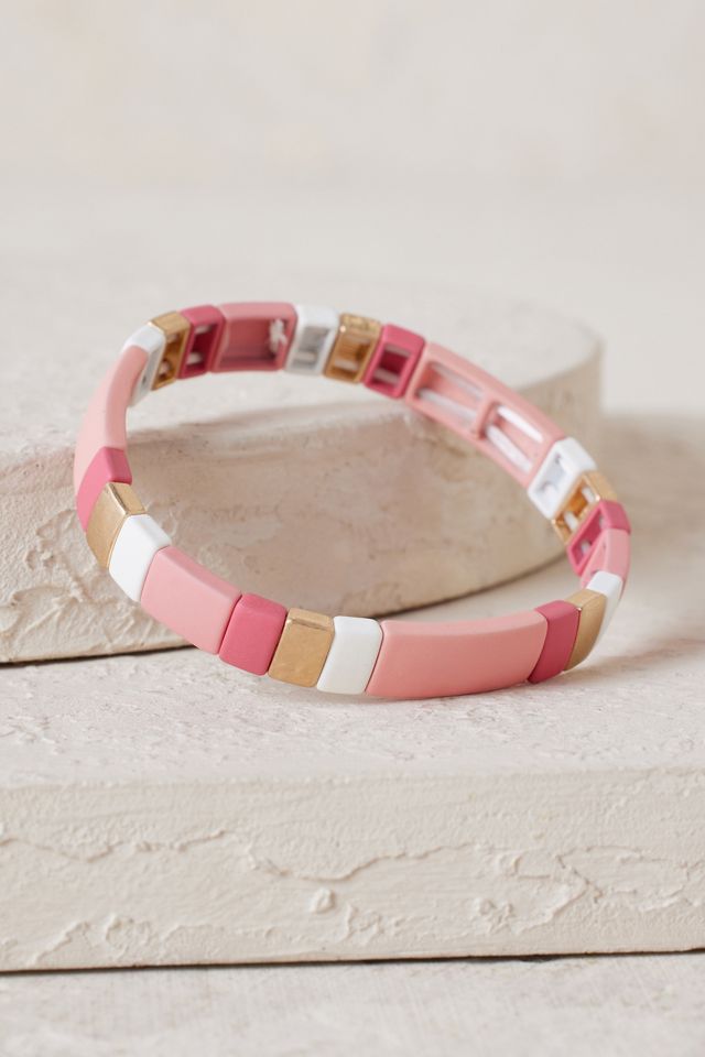 Matte Chicklet Bracelet | Anthropologie UK