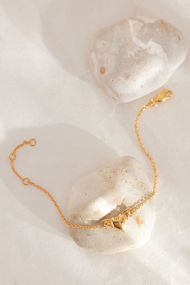 Rachel Jackson Pulsera Ángel de la Guarda Chapado en Oro | Anthropologie ES
