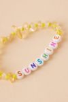Crystal Bisous Sunshine Bead Bracelet | Anthropologie UK