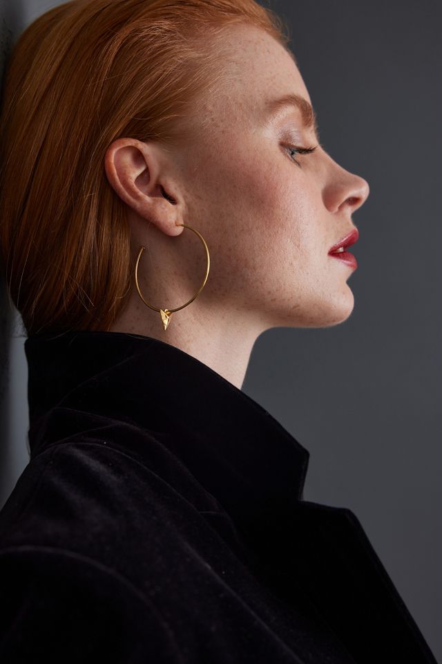 Rachel Entwistle Primitive Hoop Earrings | Anthropologie UK