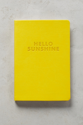 Hello Sunshine Journal | Anthropologie