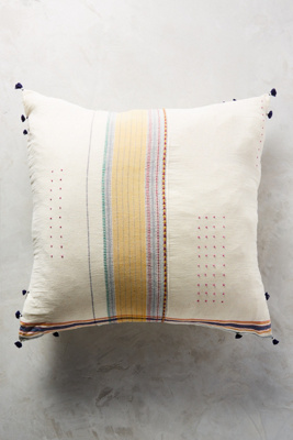 Injiri Tasseled Floor Pillow | AnthroLiving