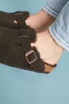 Birkenstock Boston Shearling-Lined Slides | Anthropologie