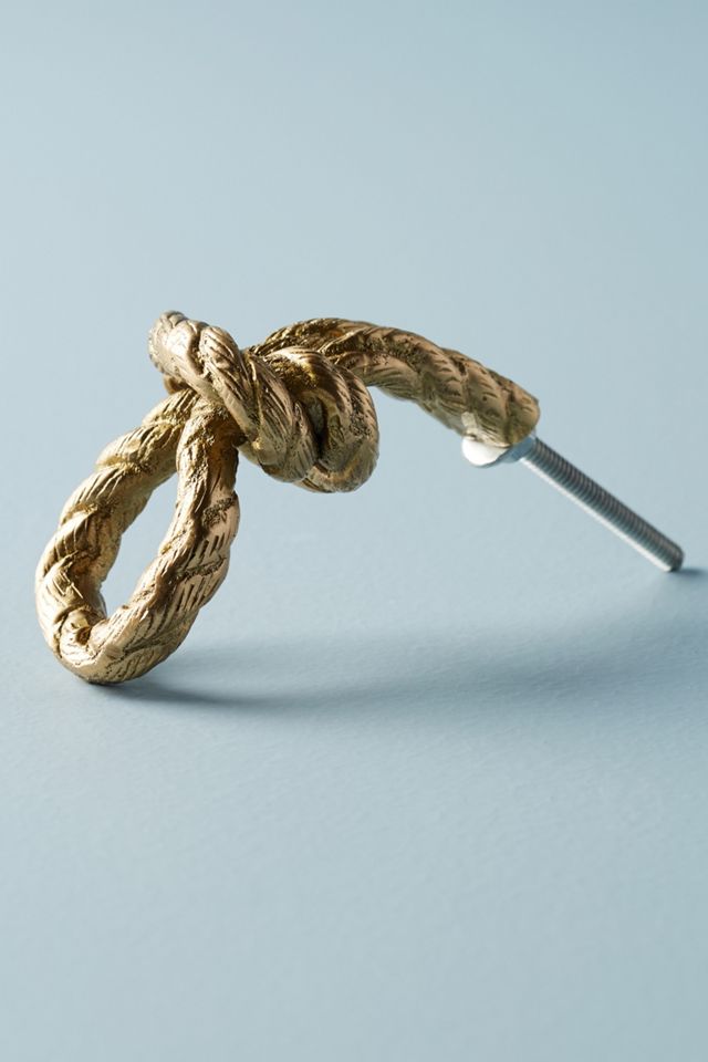 Knotted Rope Knob | AnthroLiving
