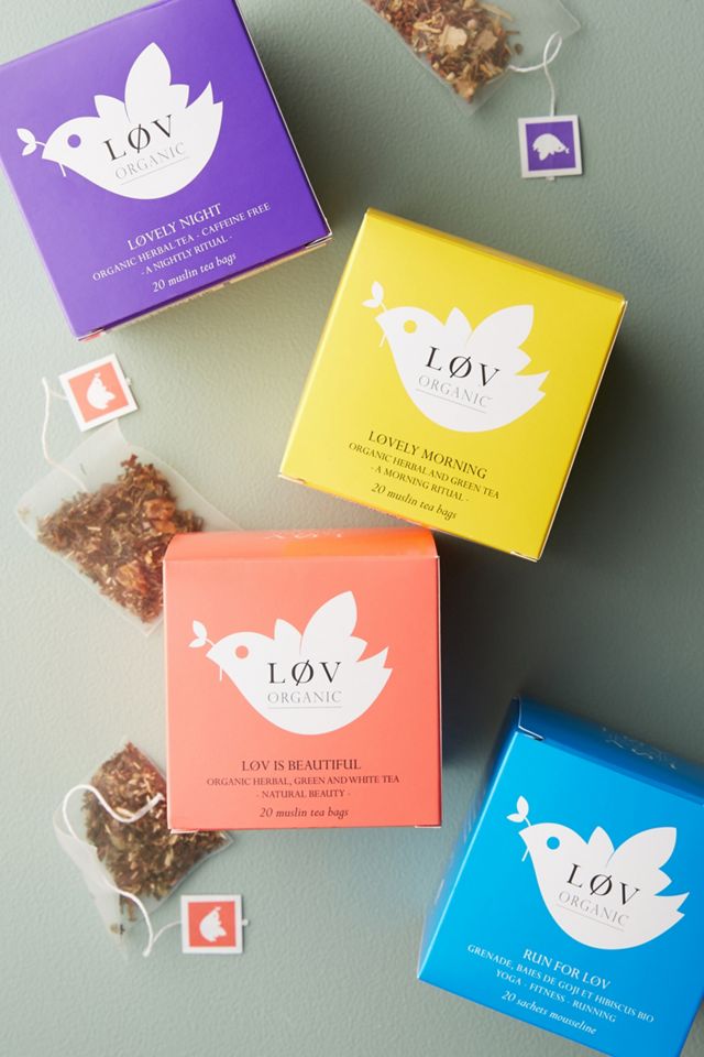 Lov Organic Tea Box | Anthropologie