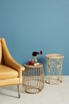 Angled Jute Side Table | Anthropologie