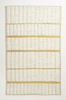 Tufted Block Rug | Anthropologie