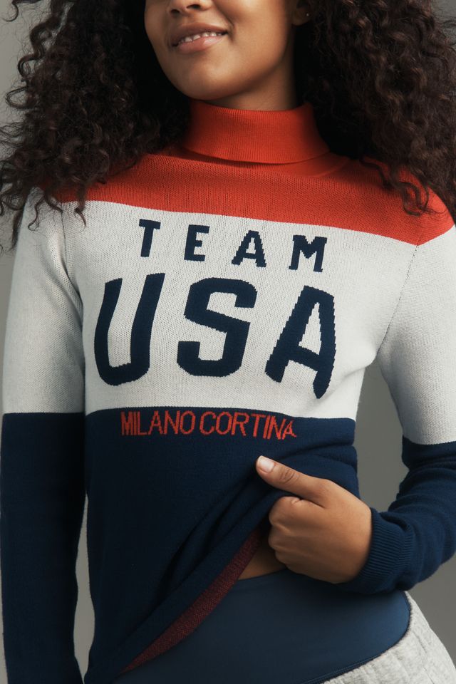 Outerstuff Team USA Long-Sleeve Turtleneck Top | Anthropologie