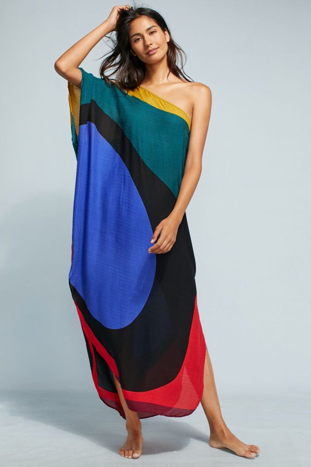 Mara Hoffman Noa One-Shoulder Cover-Up | Anthropologie