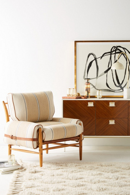Peruvian Stripe Rhys Chair | Anthropologie