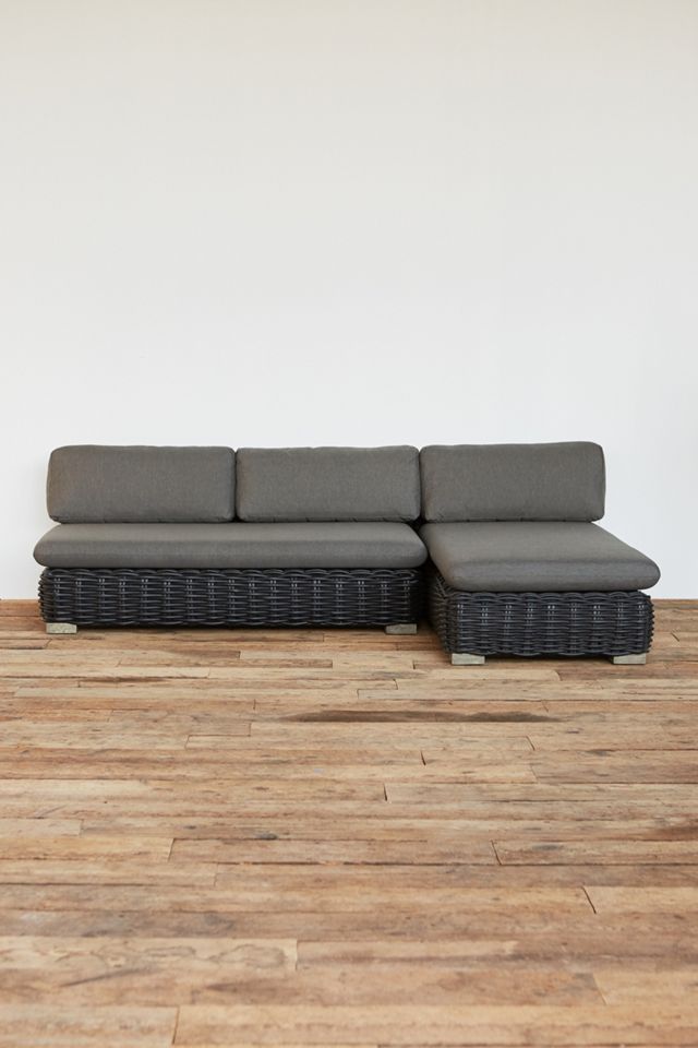 Modular Lounge All Weather Wicker Sofa | Anthropologie