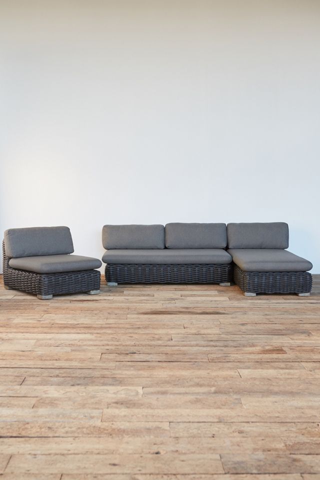 Modular Lounge All Weather Wicker Sofa | Anthropologie