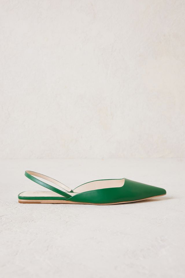 Guilhermina Pointed Slingback Flats | Anthropologie UK