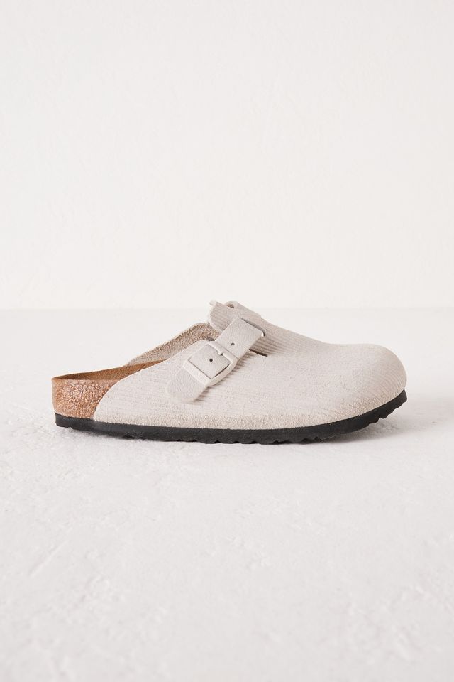 Birkenstock Boston Suede Corduroy Clogs | Anthropologie UK