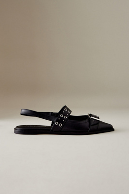 Maya Buckle Slingback Flats | Anthropologie UK