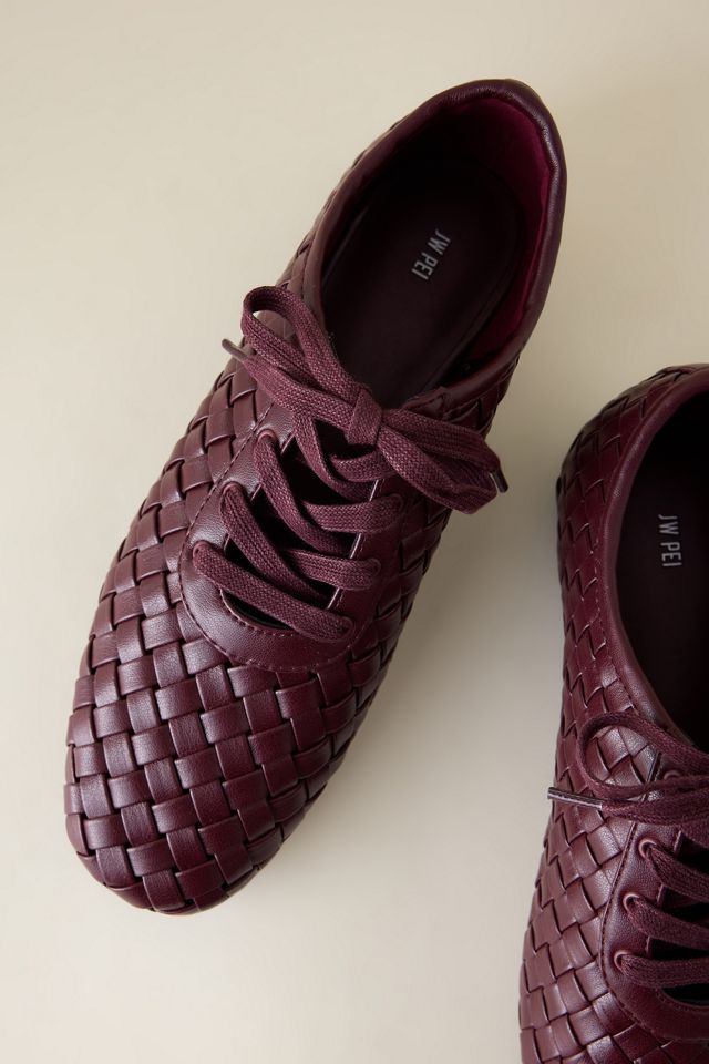 JW PEI Kayla Weave Strap Flats | Anthropologie UK