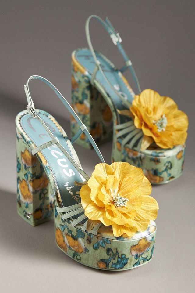 Circus NY by Sam Edelman Siena Flower Platform Heels | Anthropologie UK