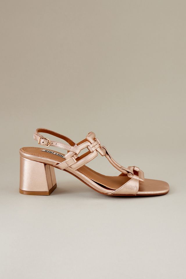 Bibi Lou Loise Leather Heeled Sandals | Anthropologie DE