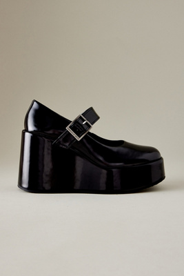 Charles & Keith Patent Mary Jane Platform Wedges | Anthropologie DE