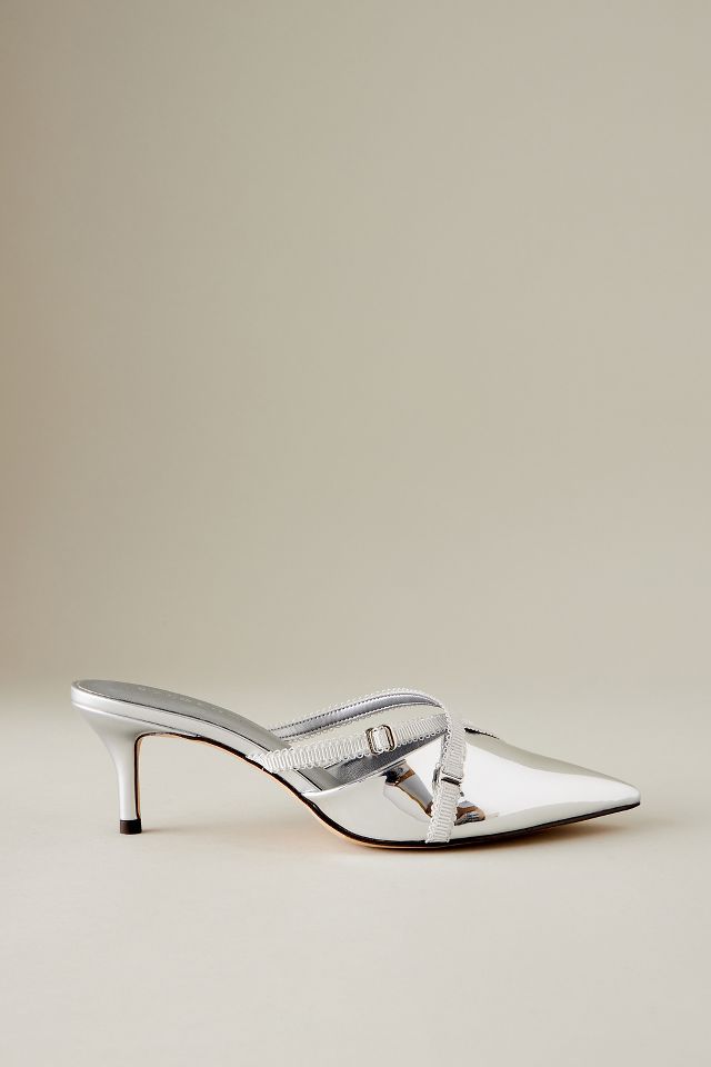Charles & Keith Pointed Heeled Mules | Anthropologie UK