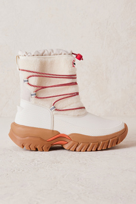 Hunter Wanderer Shearling Snow Boots | Anthropologie UK
