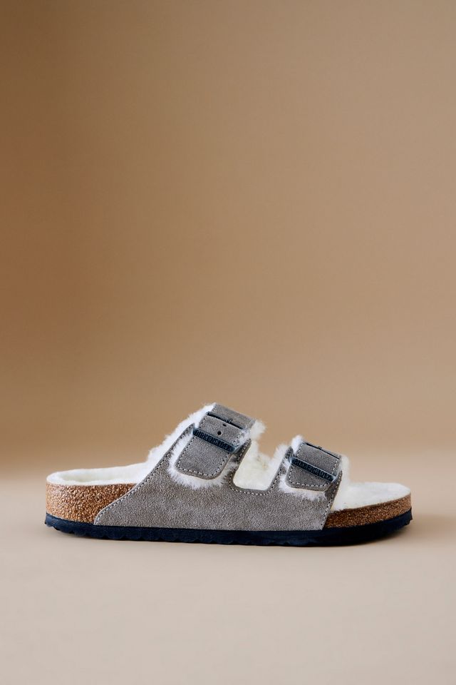 Sandalias de Gamuza Birkenstock Arizona Shearling | Anthropologie ES