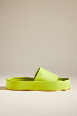Pilcro Platform Slide Sandals | Anthropologie UK