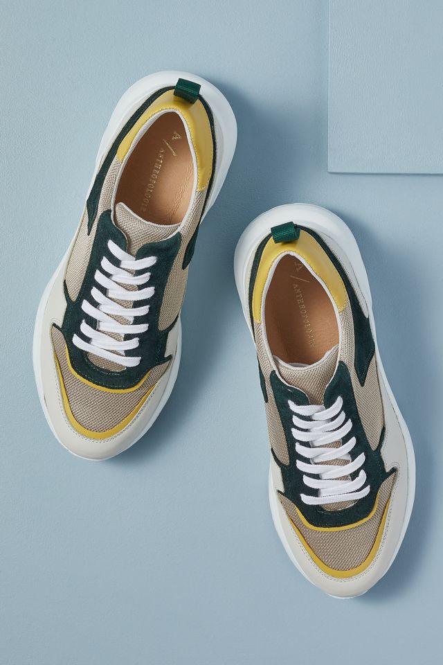 Snake-Print Oversized Trainers | Anthropologie UK
