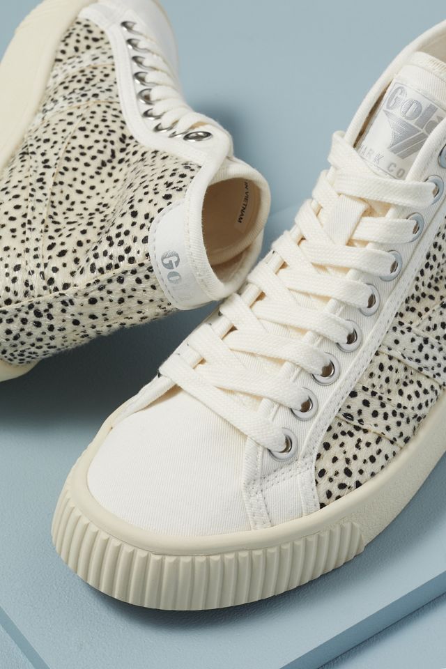 Gola Animal-Print High-Top Trainers | Anthropologie UK