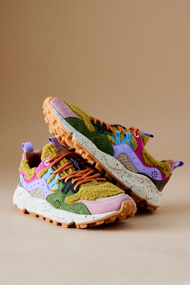 Flower Mountain Yamano 3 Suede Trainers | Anthropologie UK